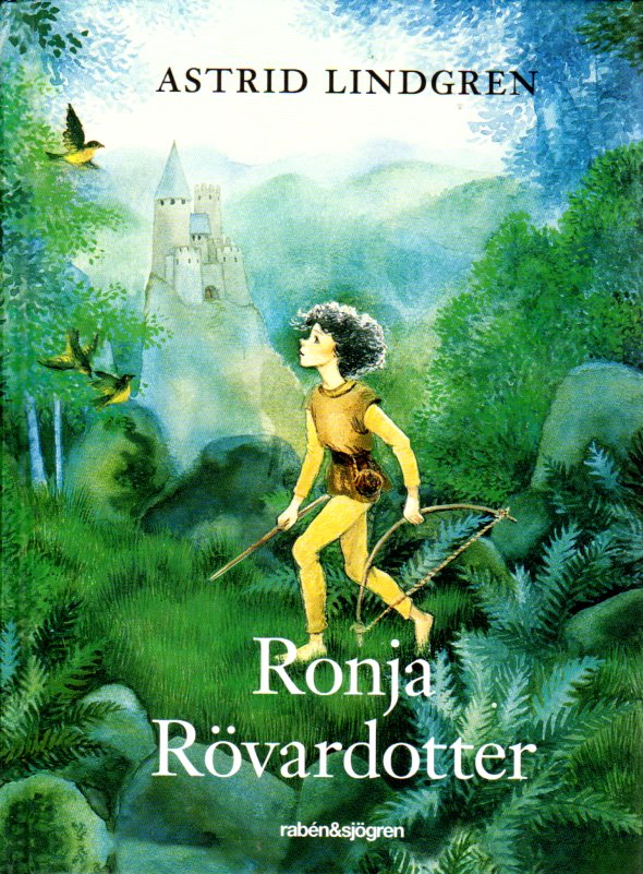 Astrid Lindgren book Swedish - Ronja Rövardotter 2017 - new